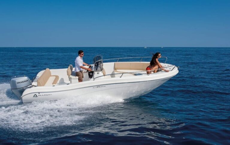 Open Motorboat Rental Allegra 21 Amalfi Coast - The Practicalities: What to Expect