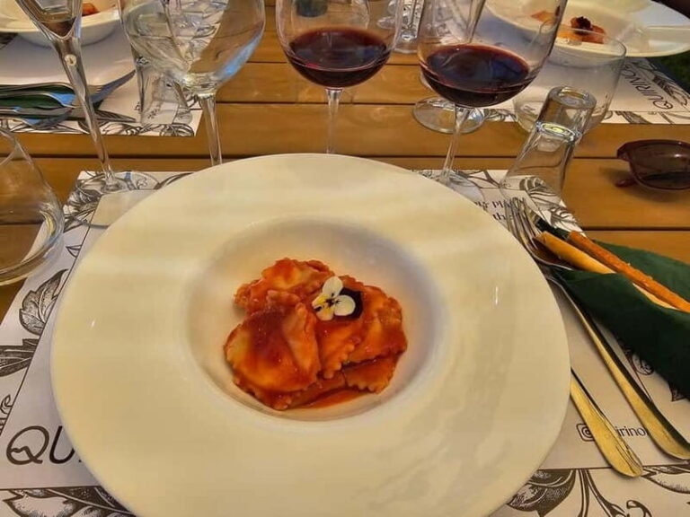 Organic Lunch With Wine Tasting from Pompeii - The Organic Lunch: Simple, Delicious, Authentic