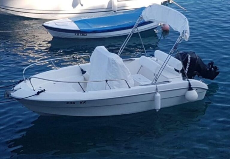 Otok Krk: Boat rentals in Pinezii - PRIMUS 17 60hp - The Boat: Comfort, Safety, and Performance