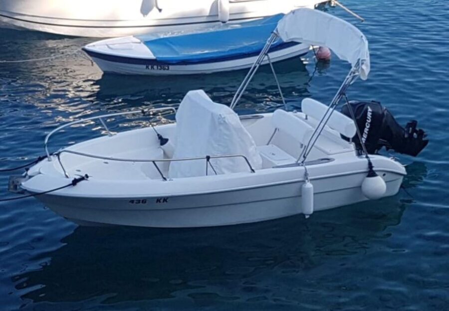 Otok Krk: Boat rentals in Pinezii - PRIMUS 17 60hp - The Boat: Comfort, Safety, and Performance