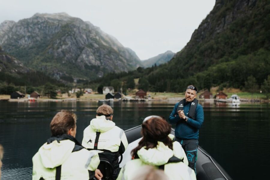 Øystese: Hardangerfjord RIB safari to the Fyksesund branch - The Practicalities