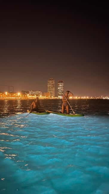 Paddle surf at night with light & drink -photos &videos - Why This Activity Stands Out
