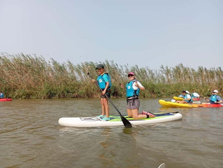 Paddlesurfing excursion in the Ebro Delta - 7 routes to choose from - Break Down of the Route & Itinerary