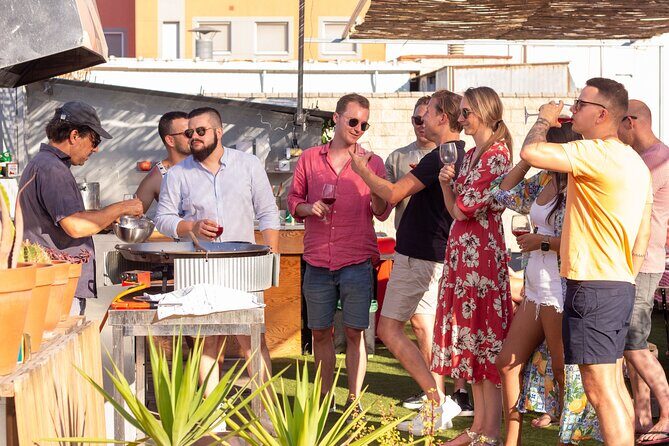 Paella Master Class in a Charming Rooftop Kitchen - The Food: From Raw Ingredients to a Delicious Meal