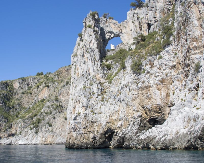 Palinuro: Boat Trip along the Coast & Blue Grotto Visit - Key Points