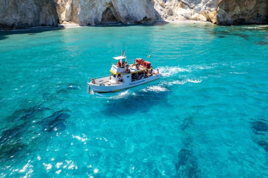 Palmarola: Boat tour with lunch on board - The Heart of the Tour: Palmarola and Its Coves