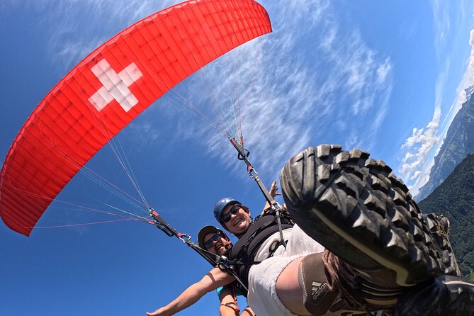 Panorama paragliding male - Key Points