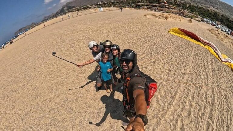 Paragliding in Chania - Key Points