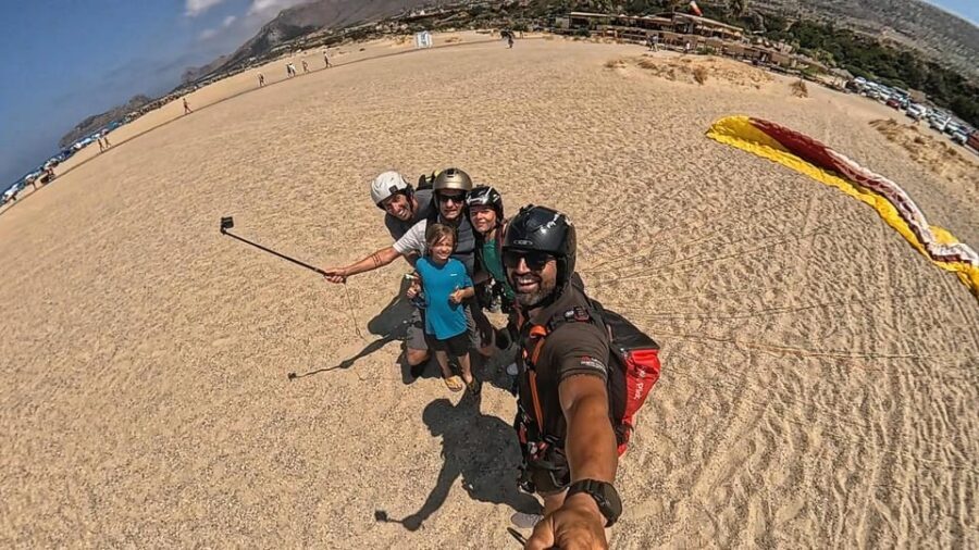 Paragliding in Chania - Key Points