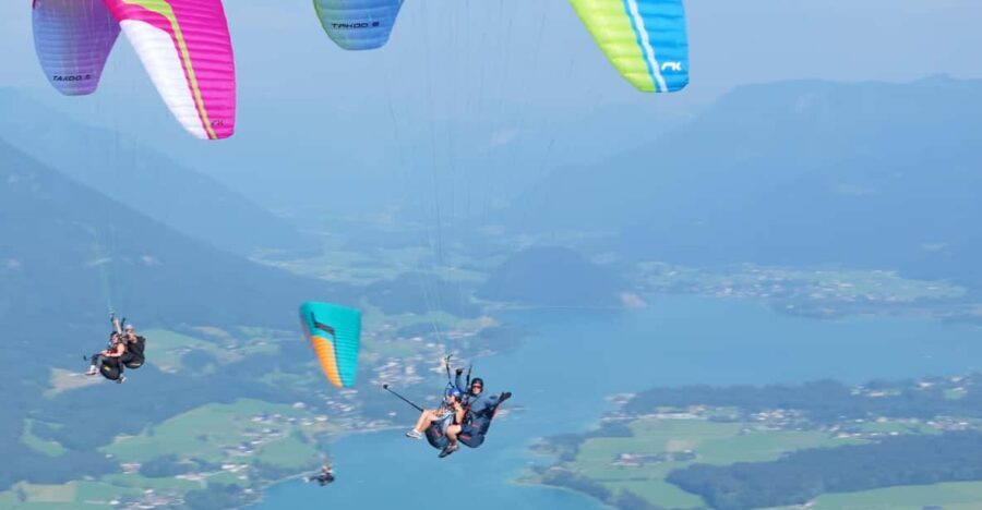 Paragliding Tandemflight in Salzkammergut / Wolfgangsee - The Itinerary: Step by Step