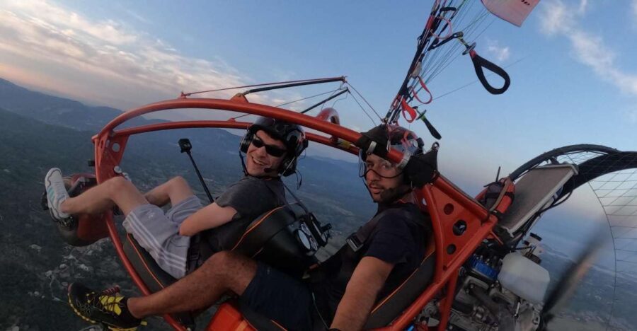 Paramotor Flight over Corfu's West Coast - Practical Details and Considerations