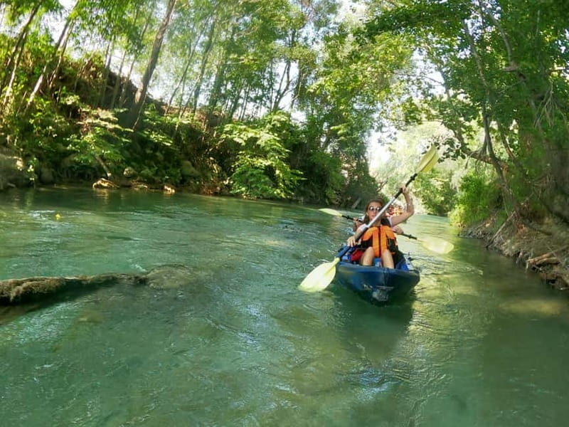 Parga: Kayaking Adventure in the Acheron River 13 km - The Itinerary in Detail