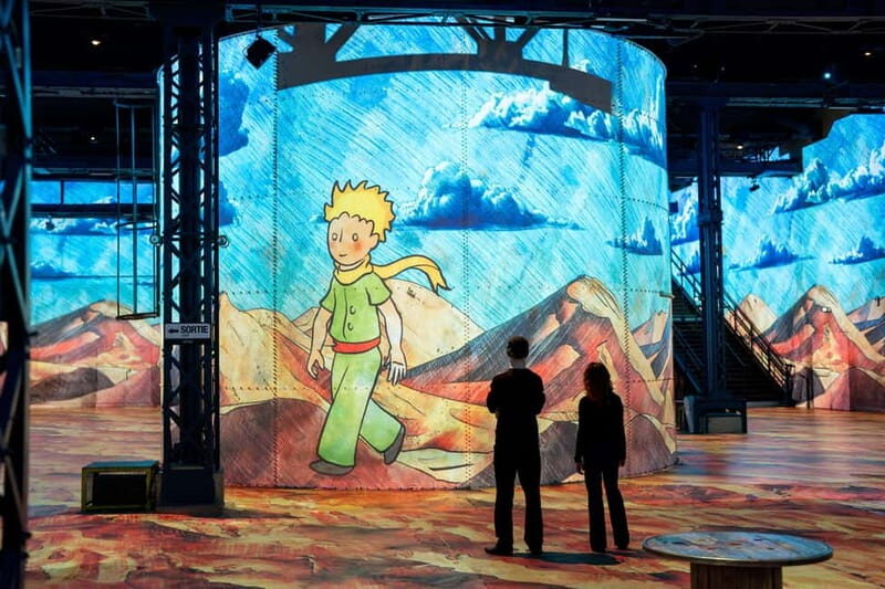 Paris: Atelier des Lumières Entry ticket for The Little Prince - The Artistic and Cultural Value