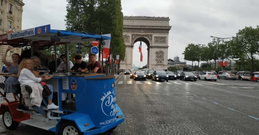 Paris: Beer Bike Bar With Drinks Included - Value and Considerations