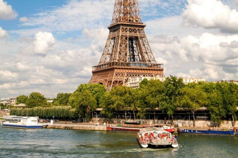 Paris: Eiffel Tower Access by Elevator & Seine River Cruise - The Seine River Cruise