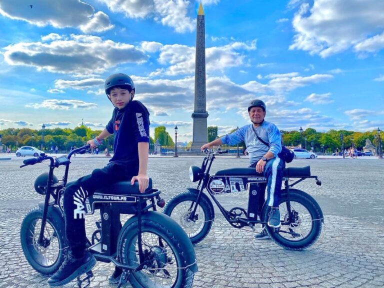 Paris: Eiffel Tower and Notre Dame Night Tour by E-Bike - Practical Details: What to Expect