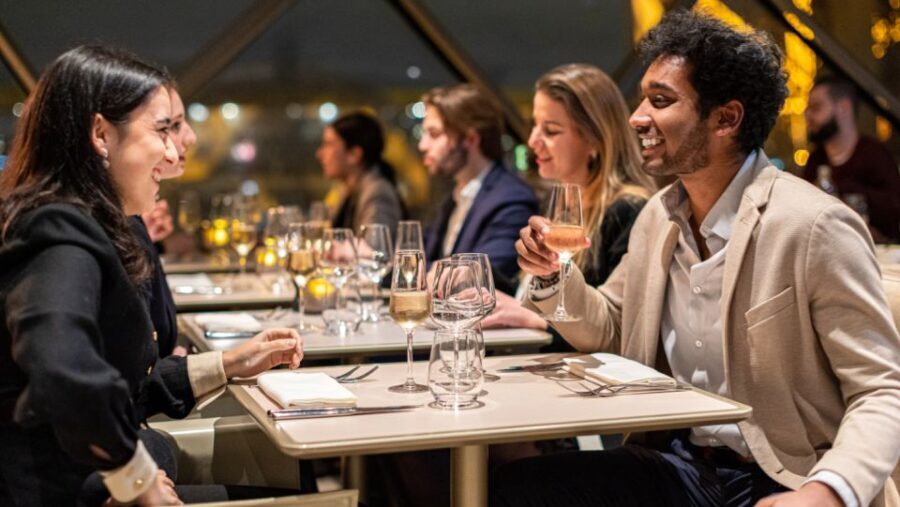 Paris: Elegant Dinner with Drinks in the Eiffel Tower - The Itinerary in Detail