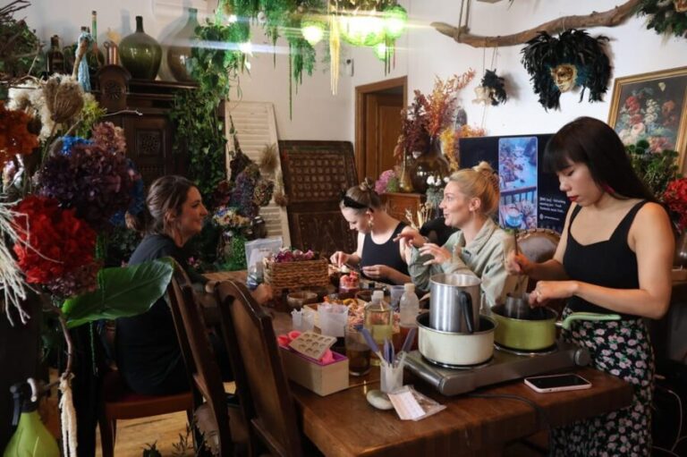 Paris: Floral scented Candle making worskshop - What the Workshop Entails