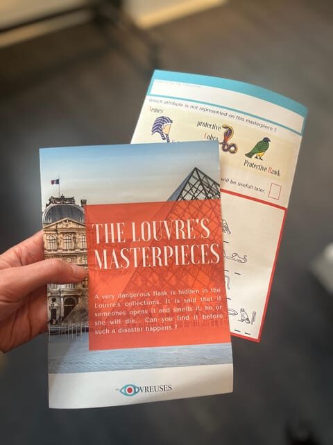 Paris Louvre : Private Treasure Hunt for Families or groups - Key Points