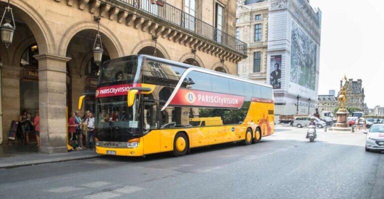 Paris: Openair Double Decker Bus Audio-Guided City Tour - What It Means for Your Visit