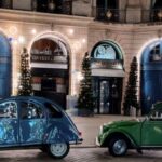 Paris: Private Christmas lights tour in Citroën 2CV 2h - The Christmas Atmosphere and Landmark Highlights