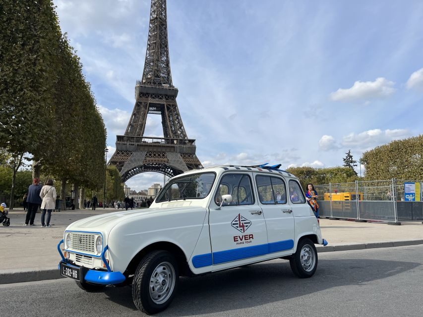 Paris: Private Sightseeing tour in Renault 4L electric 2h - The Experience in Practice