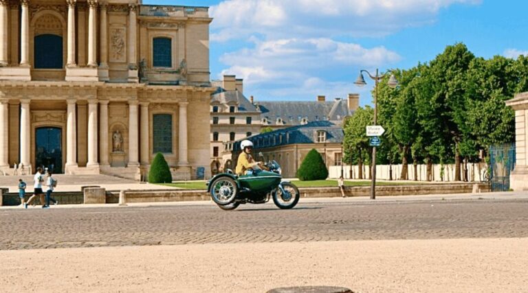 Paris: Private Vintage Sidecar Tour with Hotel Pickup - Practical Details and What It Means for You