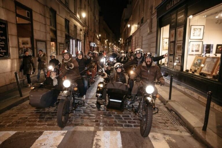 Paris: Romantic Sidecar Tour by Night with Champagne - The Itinerary: What to Expect During the Two Hours