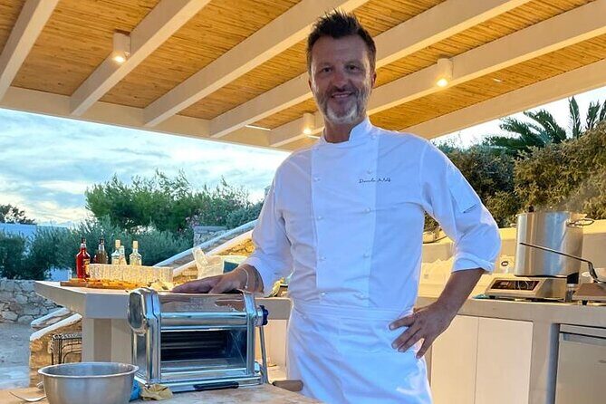 Pasta making class with Italian food degustation at Villas - An In-Depth Look at the Pasta Making Experience in Paros