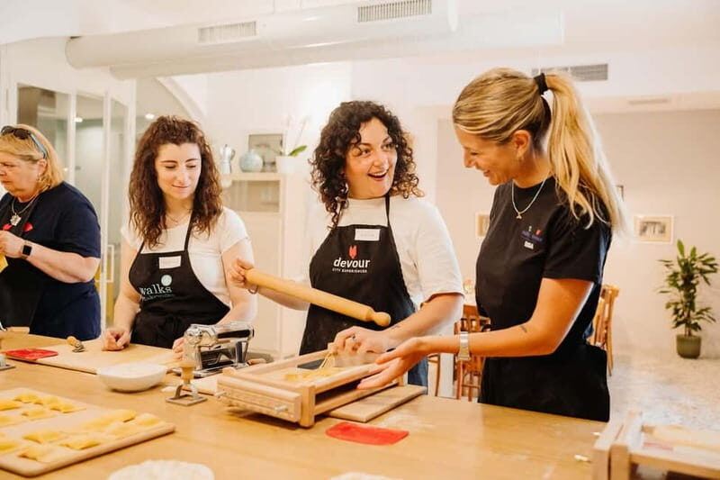 Pasta Making in Rome with a Local Chef, Wine & Gelato - The Cooking Session: From Dough to Delicious