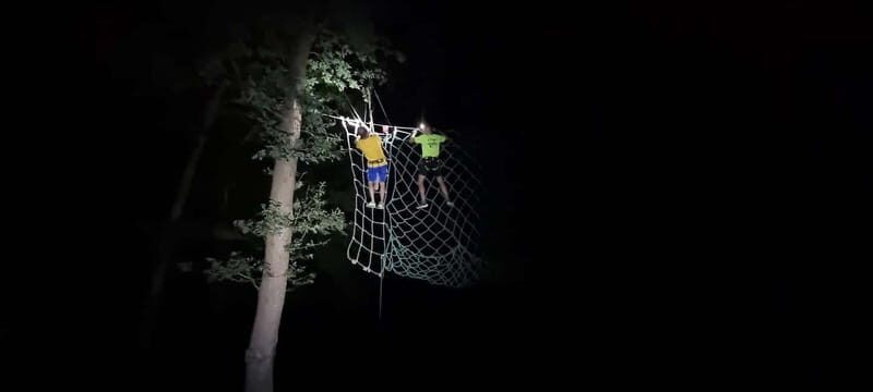 Pau - Night Treetop Treetop - Lacq Aventure - What to Expect at Lacq Aventure