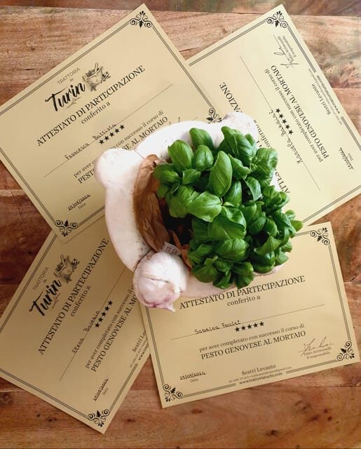 Pesto Experience Trattoria Turin - Experiences and Traditions in Sestri Levante - An In-Depth Look at the Pesto Experience