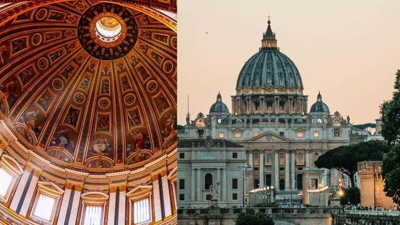 Peters Basilica & Pantheon with Guide Tour - A Balanced Look at the Peters Basilica & Pantheon Guided Tour in Rome