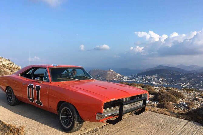 Photo shoot with Legendary General Lee Movie Car in Athens Greece - The Itinerary in Detail