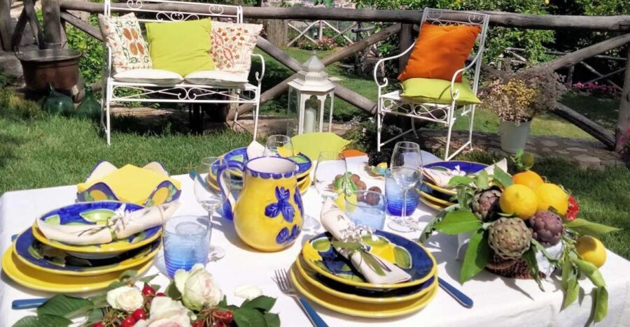 Piano di Sorrento: Cooking Class with Food Tasting and Wine - The Itinerary Breakdown