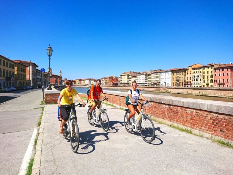 Pisa: Self-Guided Tour by E-Bike to the Tower - The Itinerary: What You’ll See and Do