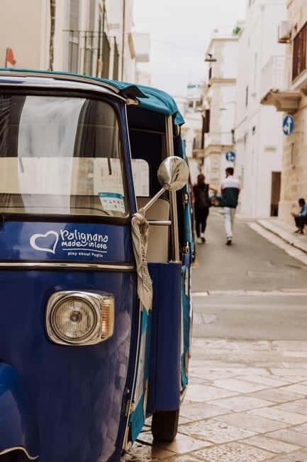 Polignano a Mare: Coast to Coast TukTuk Tour - The Value of a Vintage, Guided Tuk Tuk Experience
