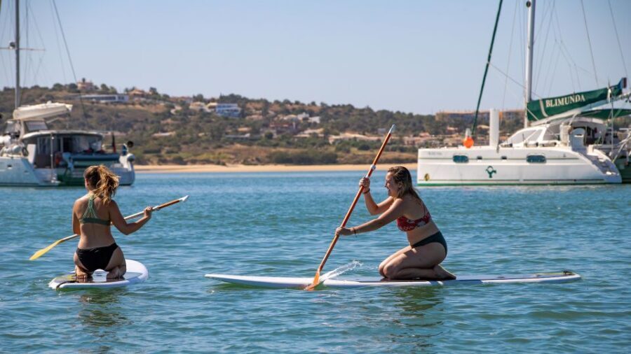 Portimão: Half-Day Catamaran Cruise to Benagil & Carvoeiro - Water Activities and Lounge Comfort