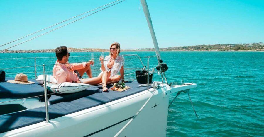 Portimao: Half-Day Sailing Yacht Cruise to the Benagil Caves - The Route and Key Stops