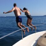 Positano and Amalfi Sharing swiming Li Gali Island - Following the Coast of Massa Lubrense to Punta Campanella