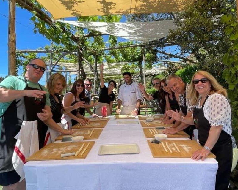 Positano: Cooking class and tasting with a view of the Galli Islands - The Art of Mozzarella and Pasta