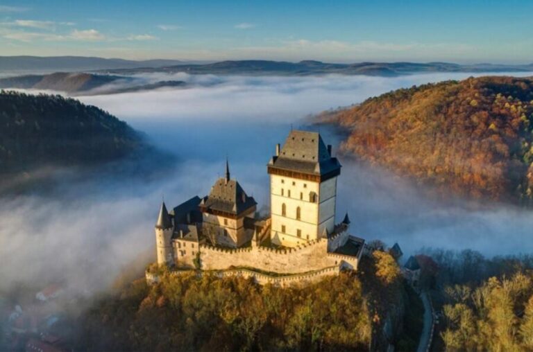 Prague: All-Inclusive Karlstejn Castle and Caves Tour - Detailed Breakdown of the Itinerary