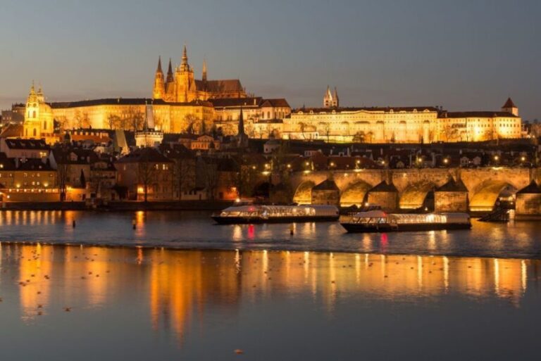 Prague: City Tour and Dinner Cruise with Hotel Pickup - The Land and Landmarks: A Guided Tour Through Prague’s Historic Heart
