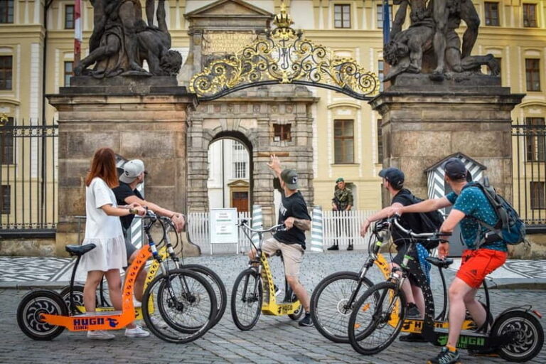 Prague: E-Scooter Grand City & Panoramas Small-Group Tour - An In-Depth Look at the Itinerary