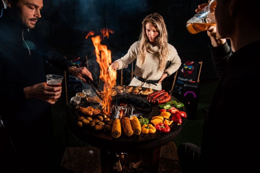 Prague: Giant Football Darts Game with Round of Beers & BBQ - The Logistics and Practicalities