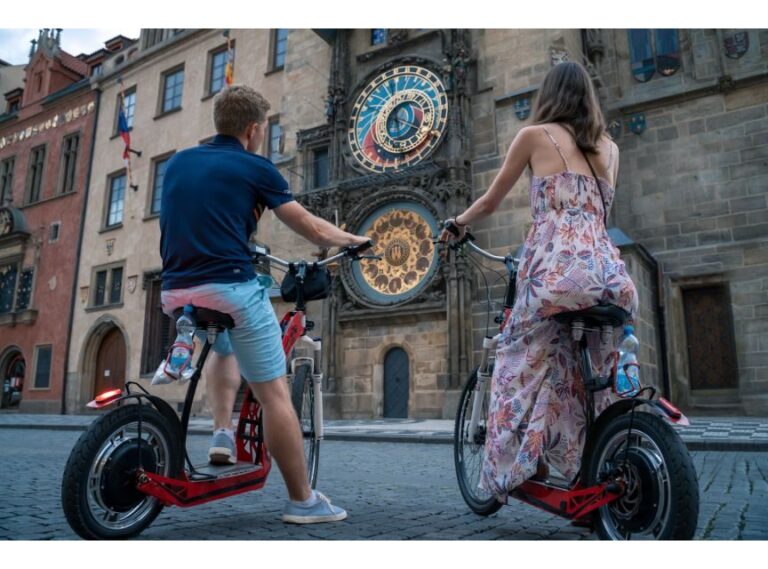 Prague Highlights: Segway & E-Scooter Tour with Taxi Pick-Up - Detailed Breakdown of the Itinerary