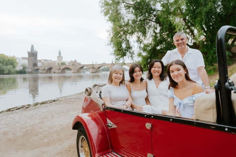 Prague: Old Town Private Vintage Car Tour - Authentic Insights from Travelers
