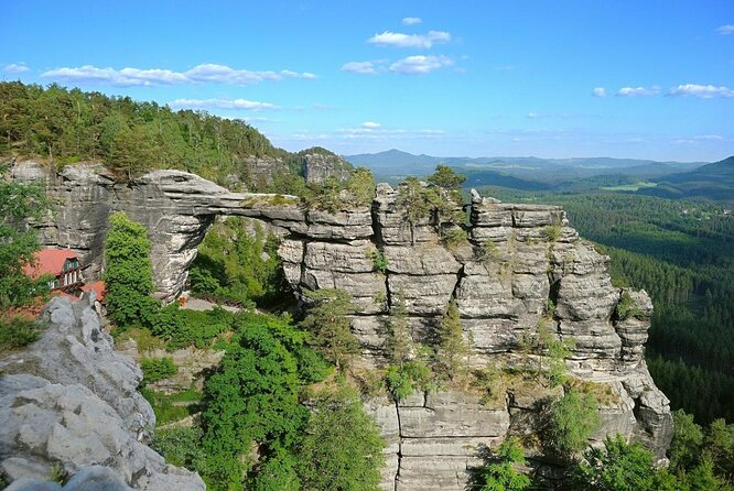 Pravcicka Gate & Bastei Bridge Winter National Park Tour from Prague - Key Points