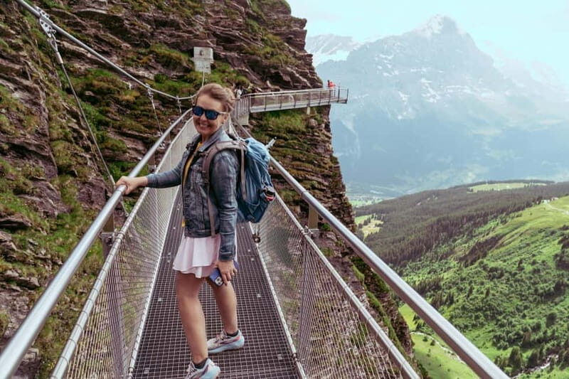 Private all day trip: Interlaken to Grindelwald & Cliff walk - The Charming Village of Grindelwald and Its Attractions