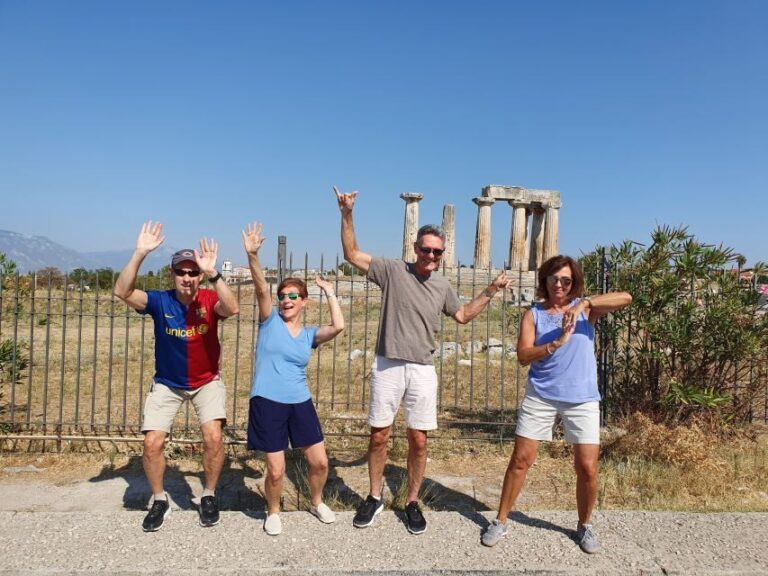 Private Biblical Tour of Ancient Corinth & Isthmus Canal - The Practicalities: What to Expect